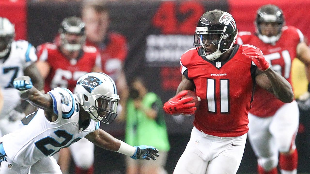 Julio Jones on facing the Carolina Panthers