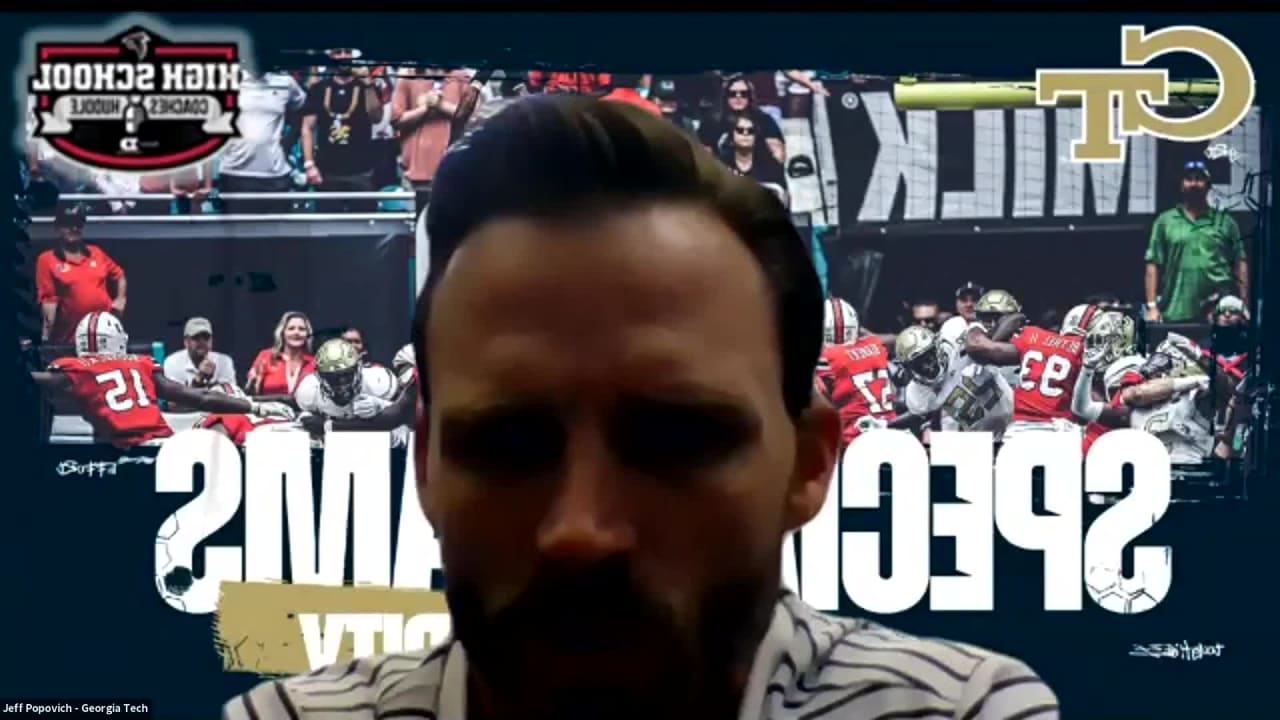 Georgia Tech: Jeff Popovich – Special Teams Circuits