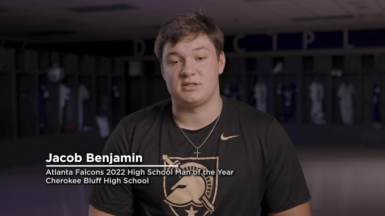 Jacob Benjamin named HS Man of the Year