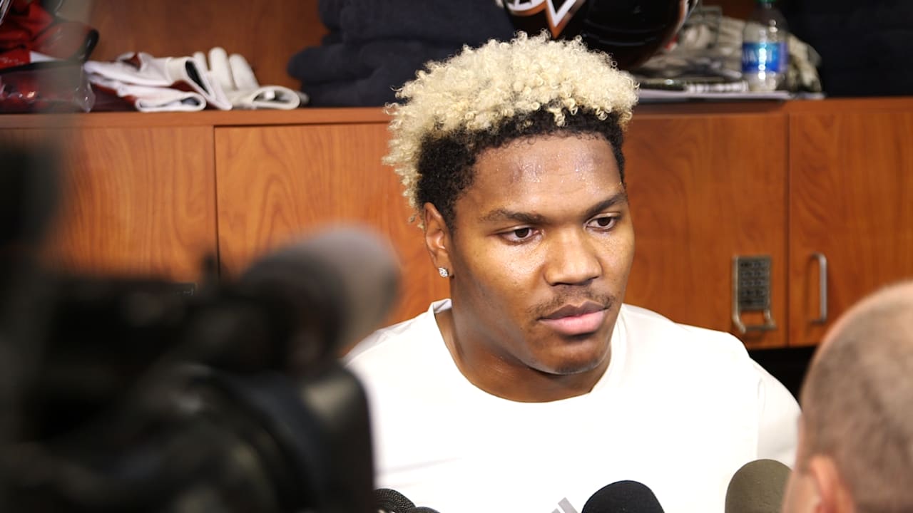 Mykal Walker speaks on his mindset from the Monday night game | Press ...