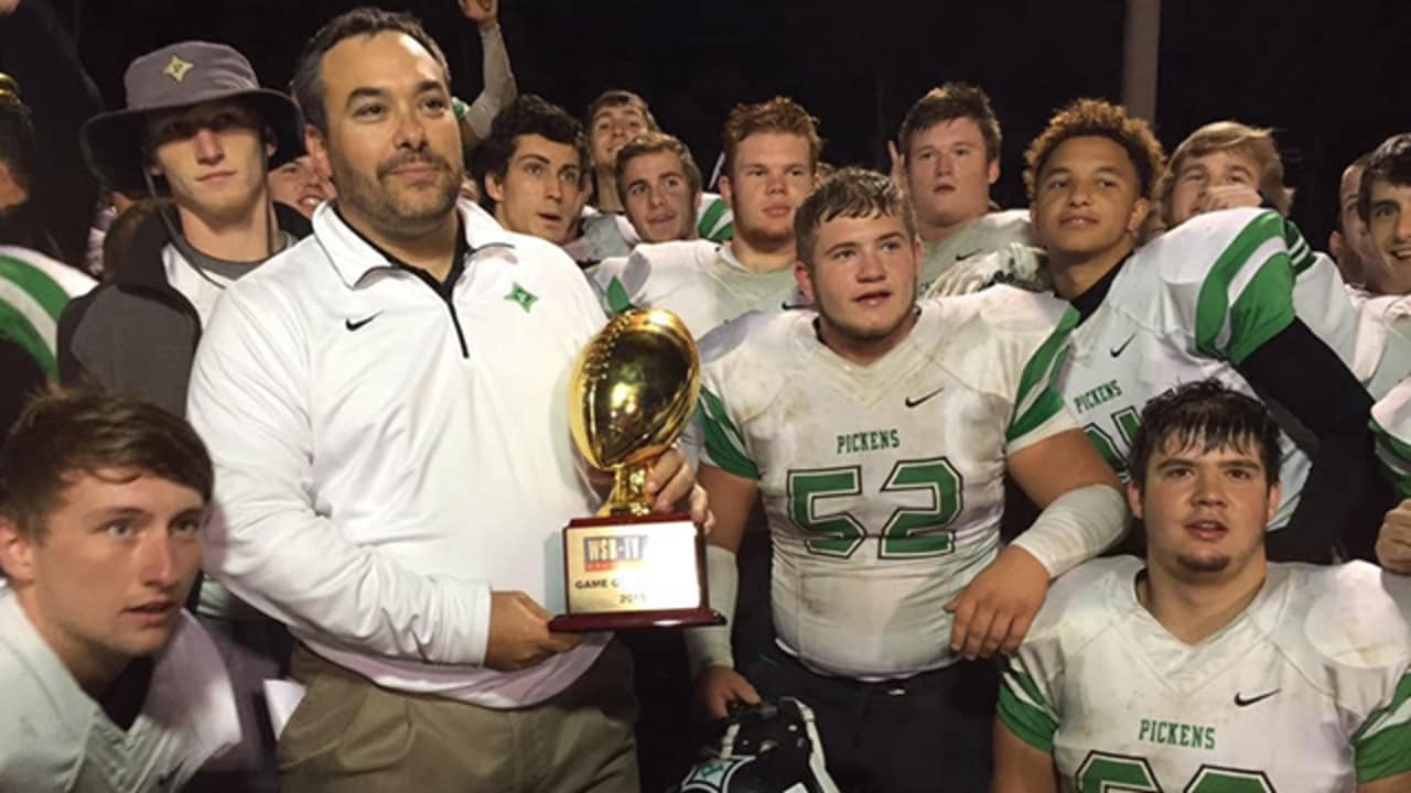Pickens HS Coach Wins Falcons Coach of the Week
