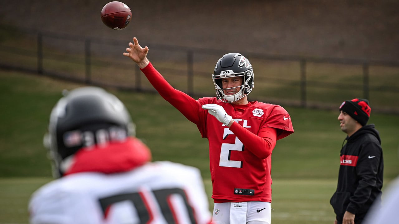 Matt Ryan throws long | Falcons at Work