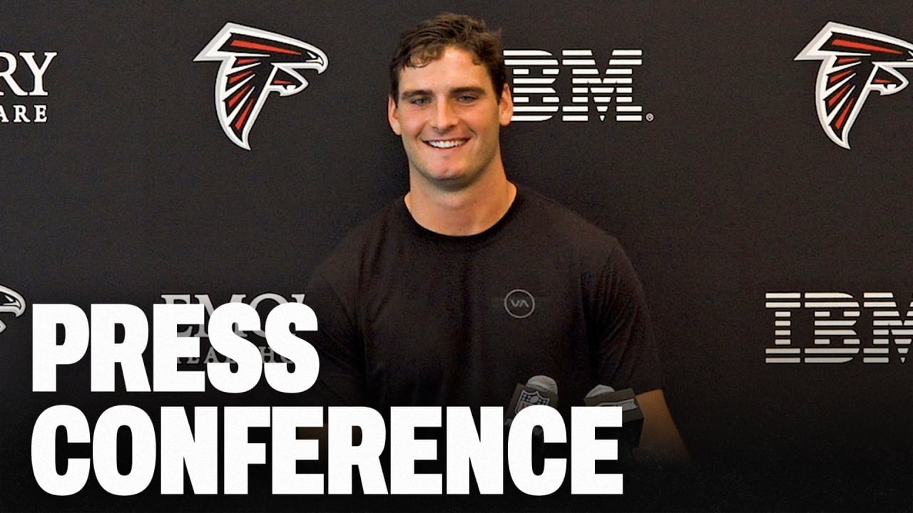 John FitzPatrick addresses the media and discusses making the Falcons ...