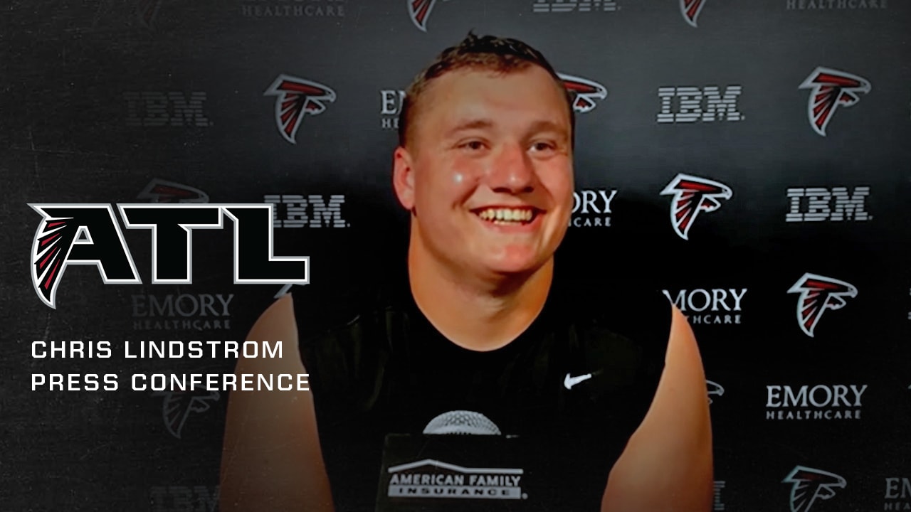 Chris Lindstrom speaks on working with new coaching staff, offensive ...