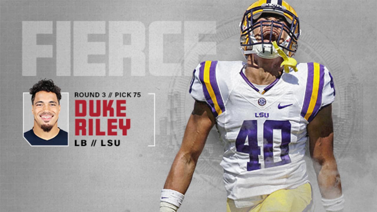 Falcons Select LB Duke Riley With No. 75 Overall Pick