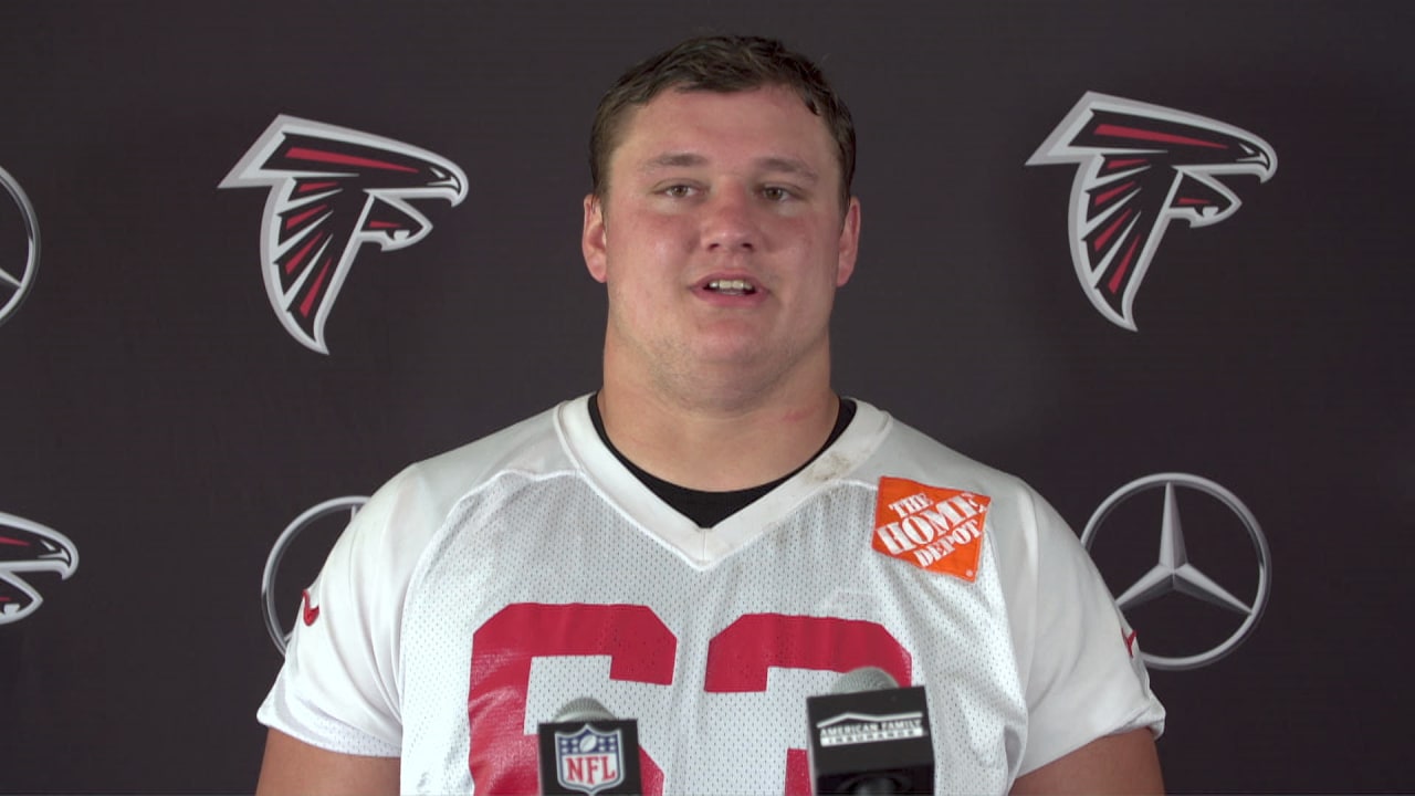 Chris Lindstrom on minicamp and being part of the brotherhood