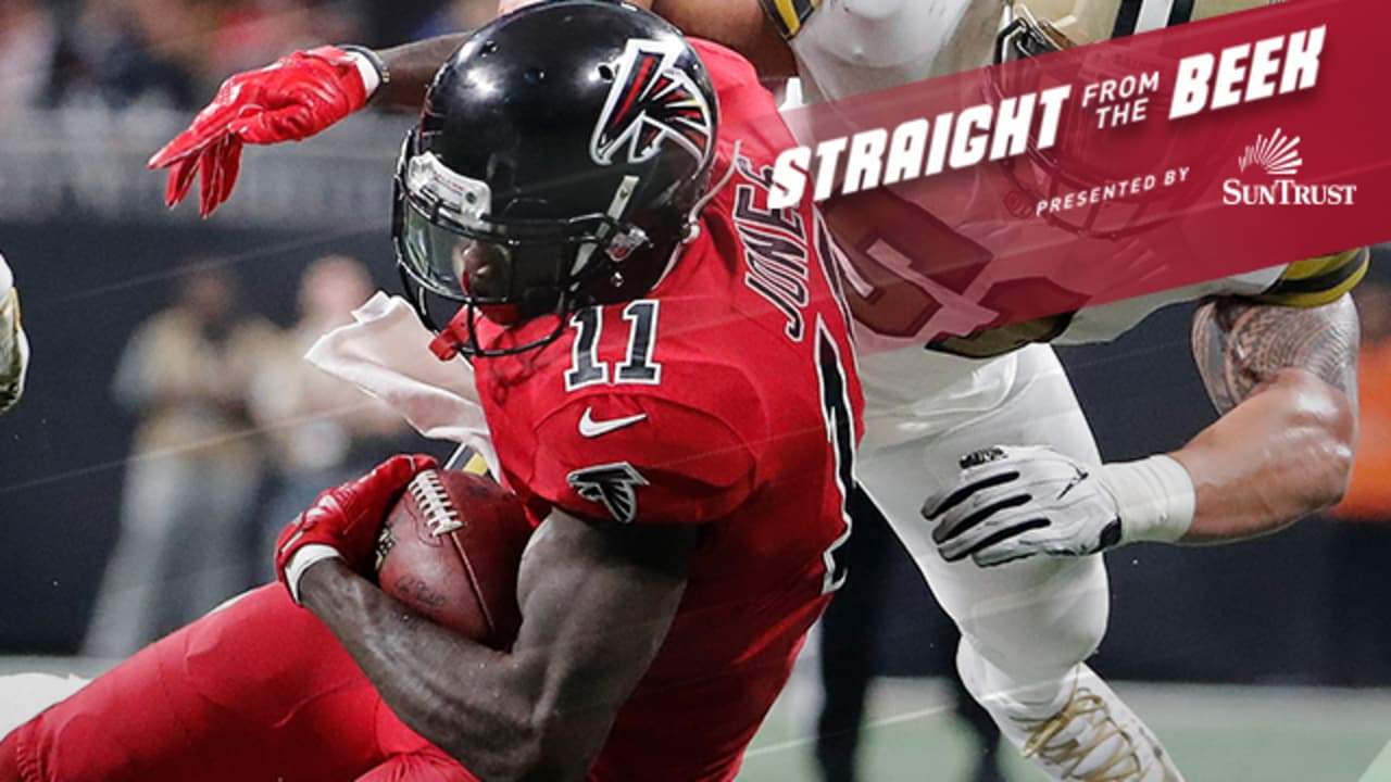 Questions about who the Falcons might face in the playoffs, injuries ...