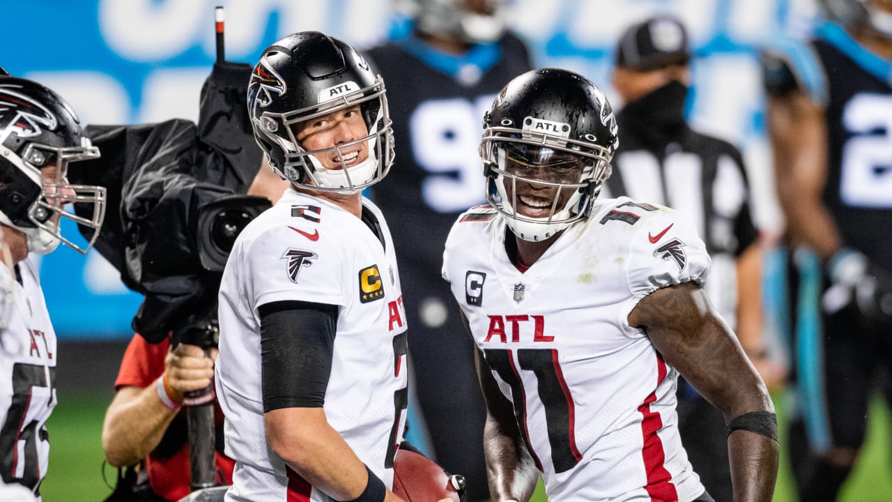 Falcons earn second win of season in division game against Panthers