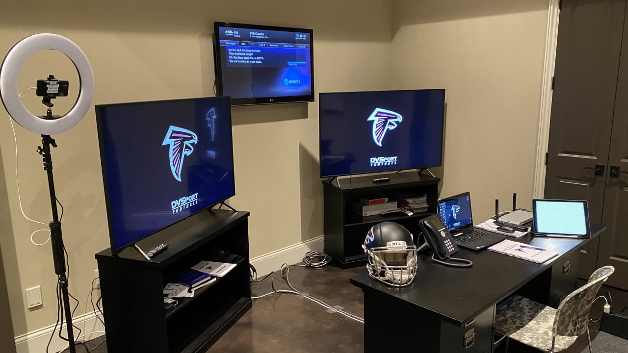 How the Falcons prepared for the NFL’s first virtual draft