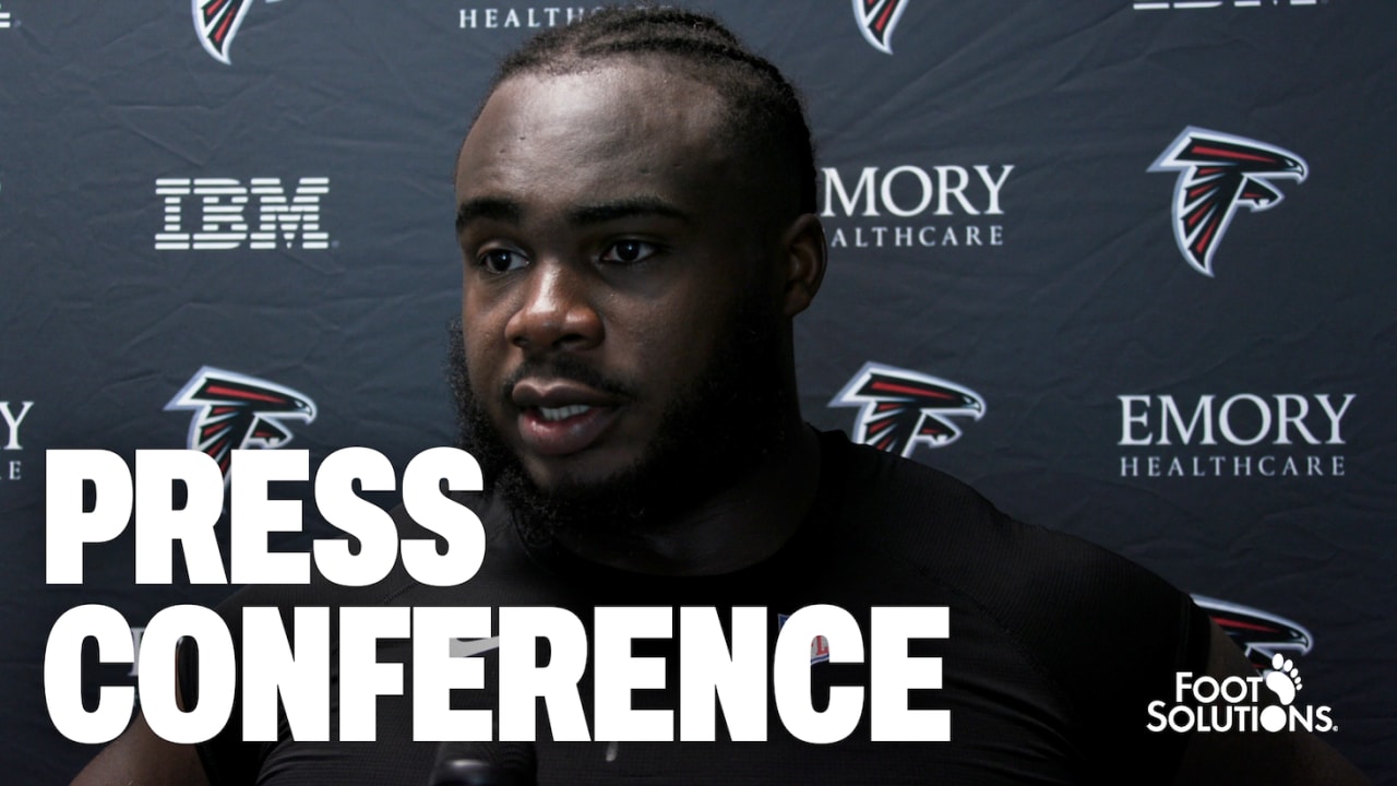 Grady Jarrett addresses media ahead of Atlanta Falcons road game ...