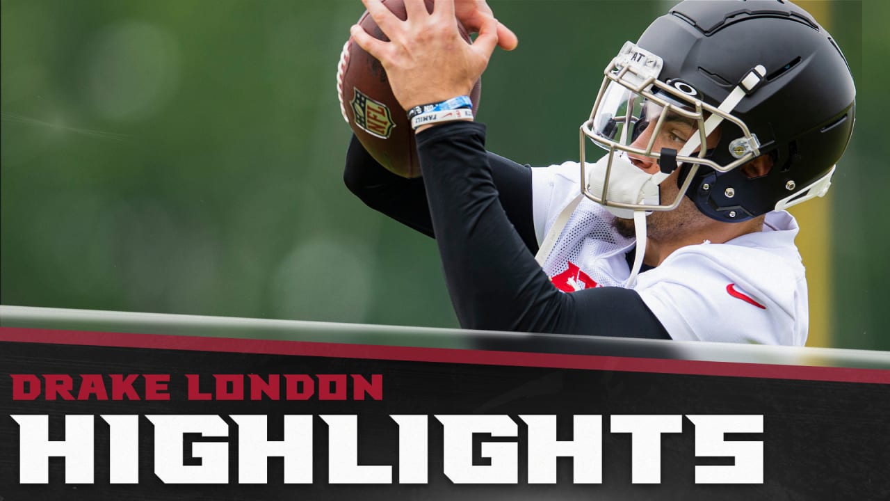 Drake London highlights at rookie minicamp