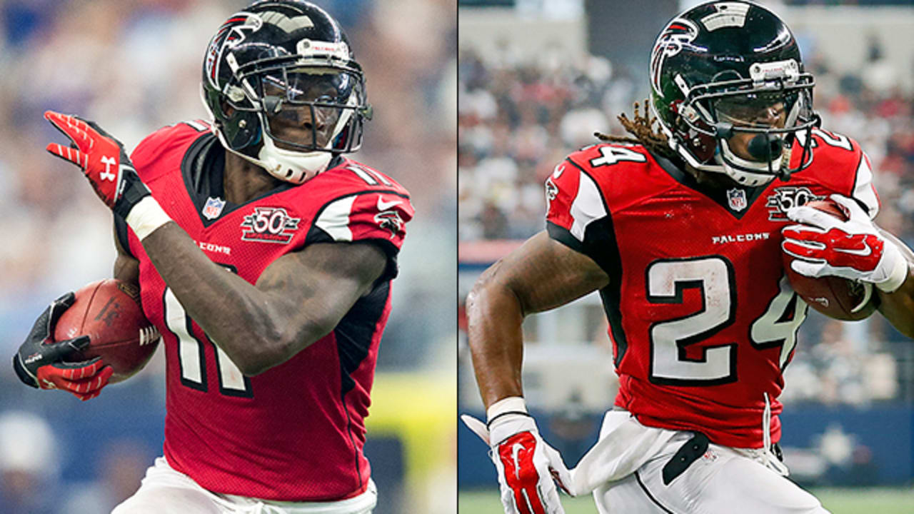Jones, Freeman Nominated for NFL Weekly Honors