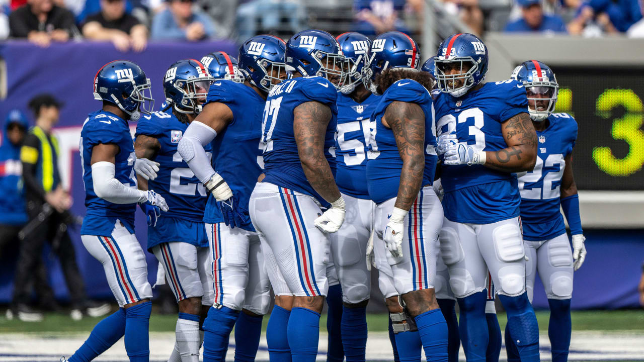 New York Giants depth chart for Week 8 vs. Seattle Seahawks