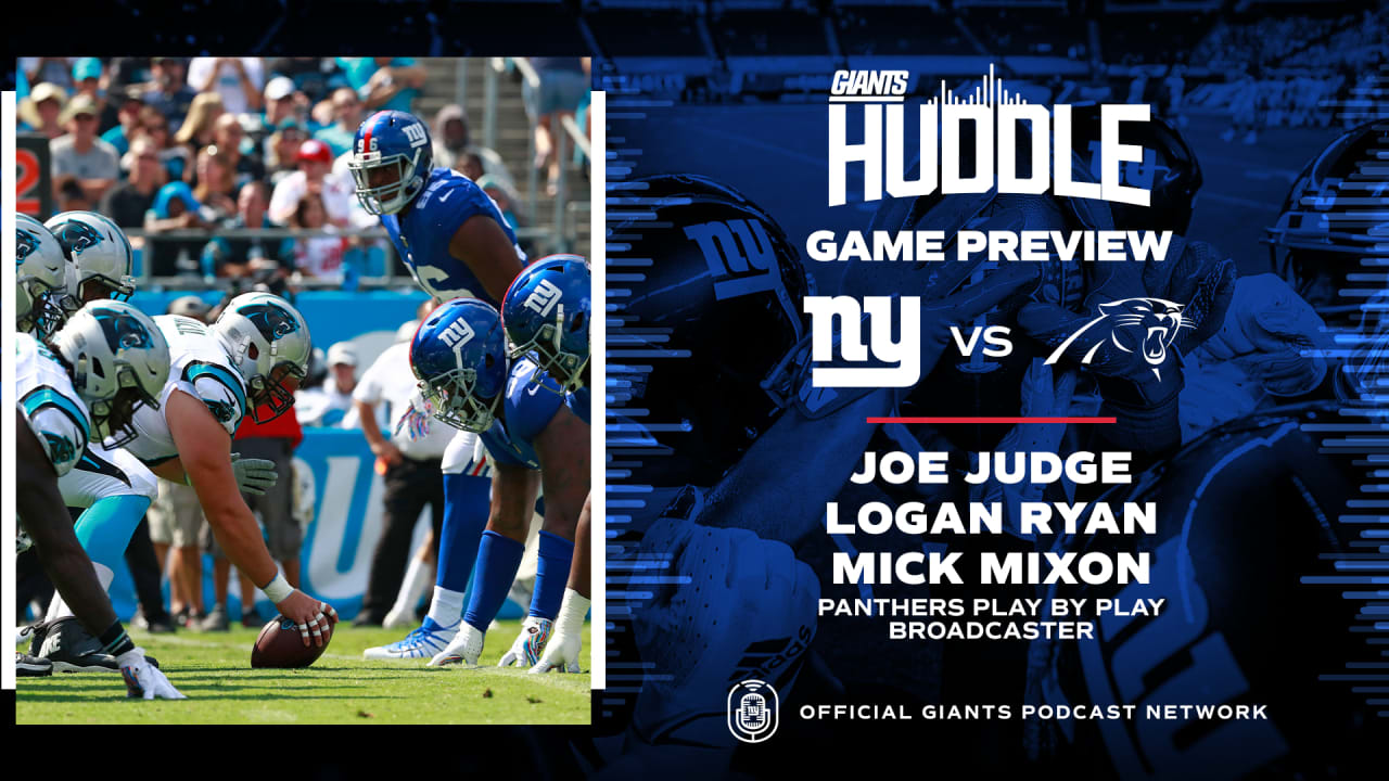 Giants Huddle | Logan Ryan and Joe Judge preview the Panthers