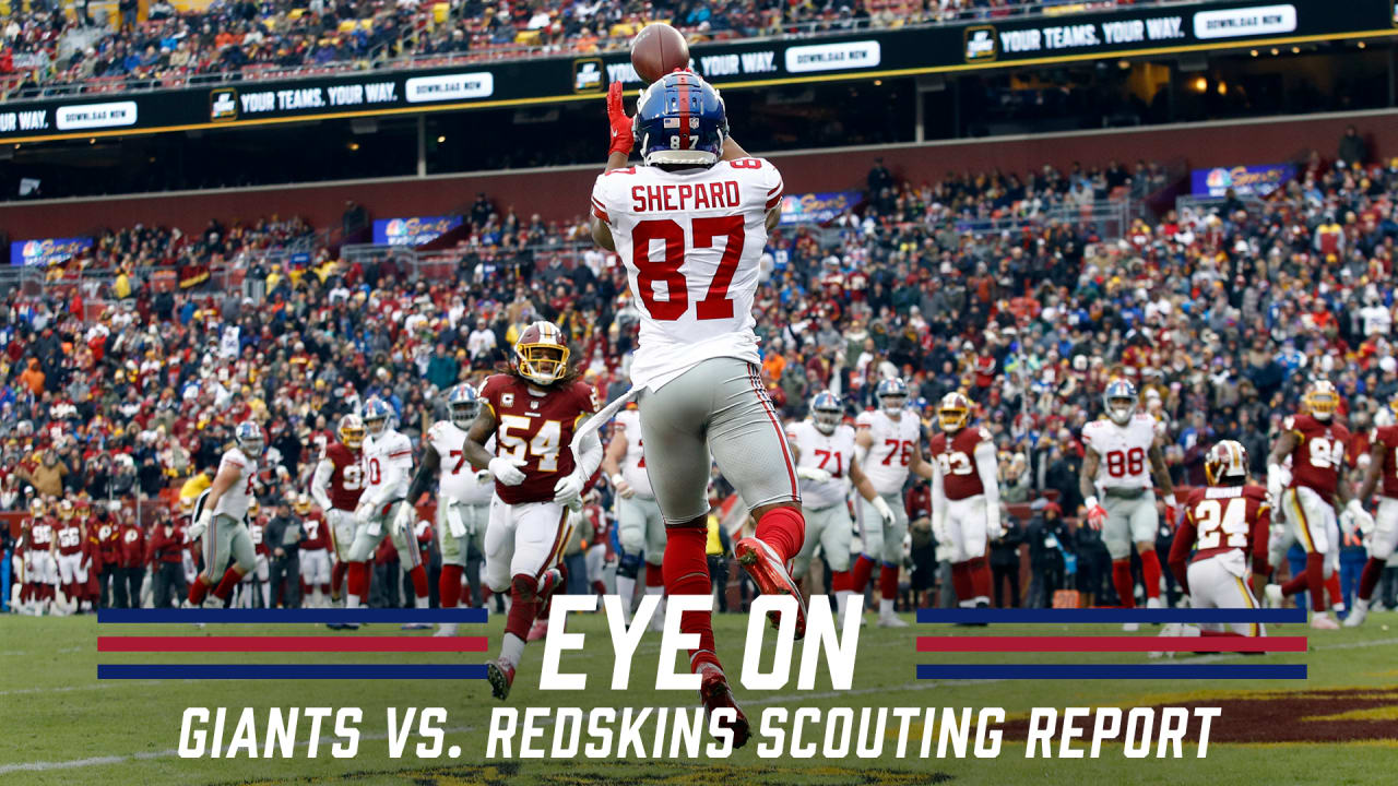 New York Giants vs. Washington Redskins Scouting Report - 2019 Week 16