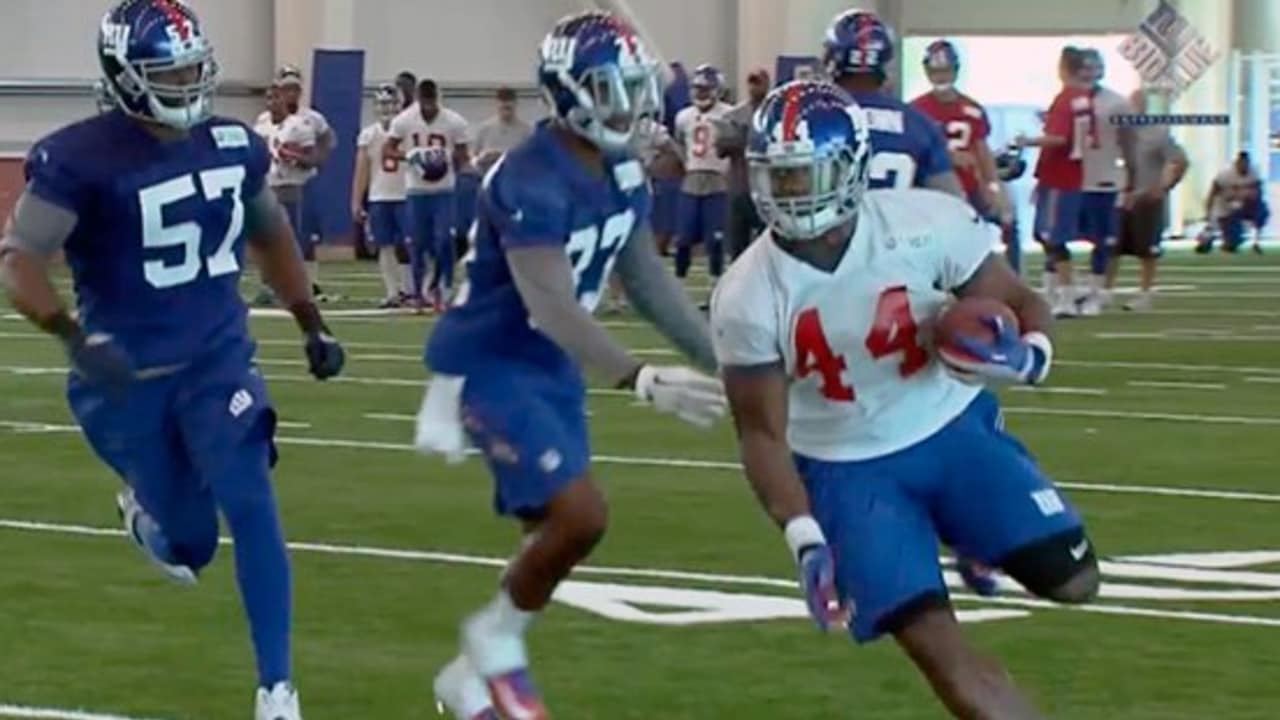 RB Andre Williams goes for a big gain