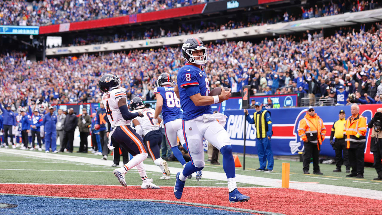 Daniel Jones runs in 2nd touchdown | Giants vs. Bears Highlights