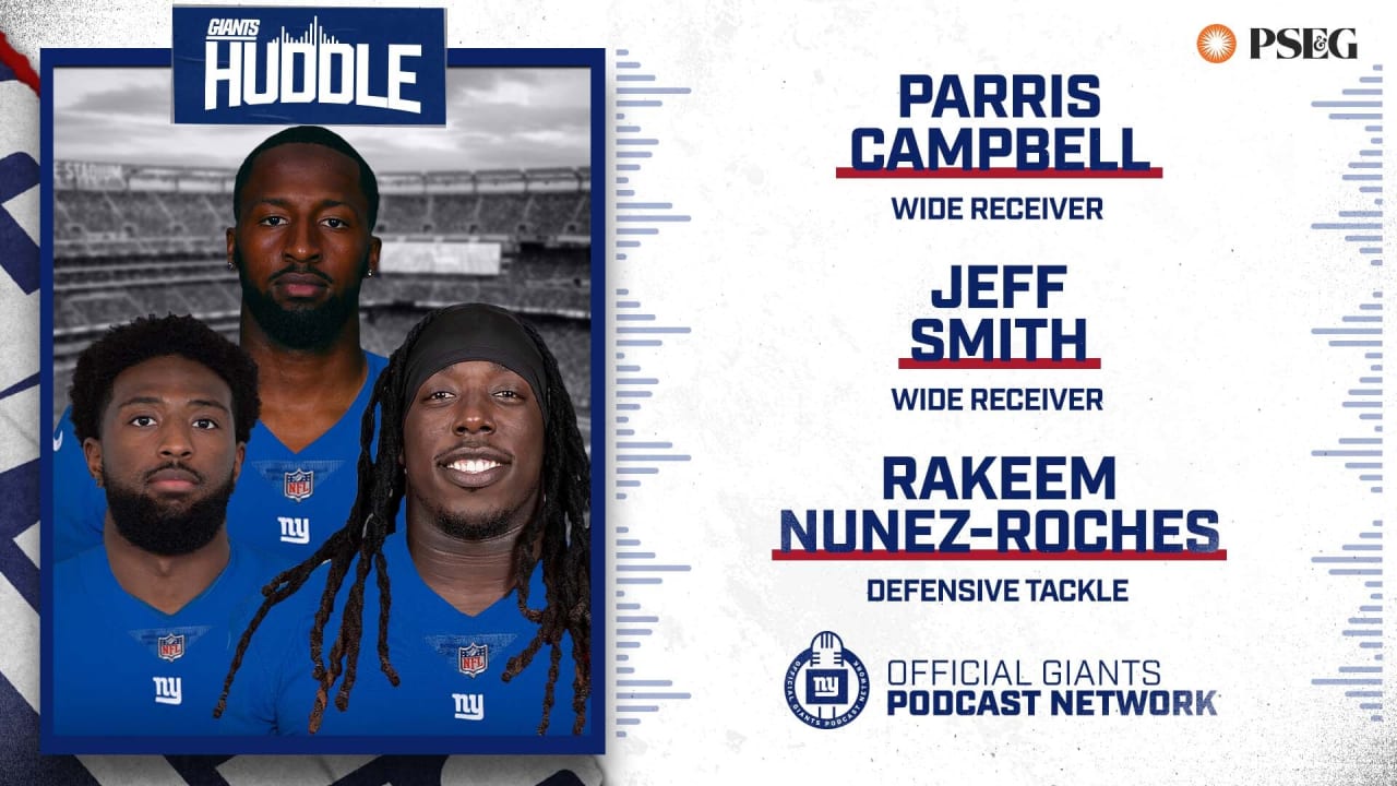 Giants Huddle | Parris Campbell, Jeff Smith and Rakeem Nunez-Roches