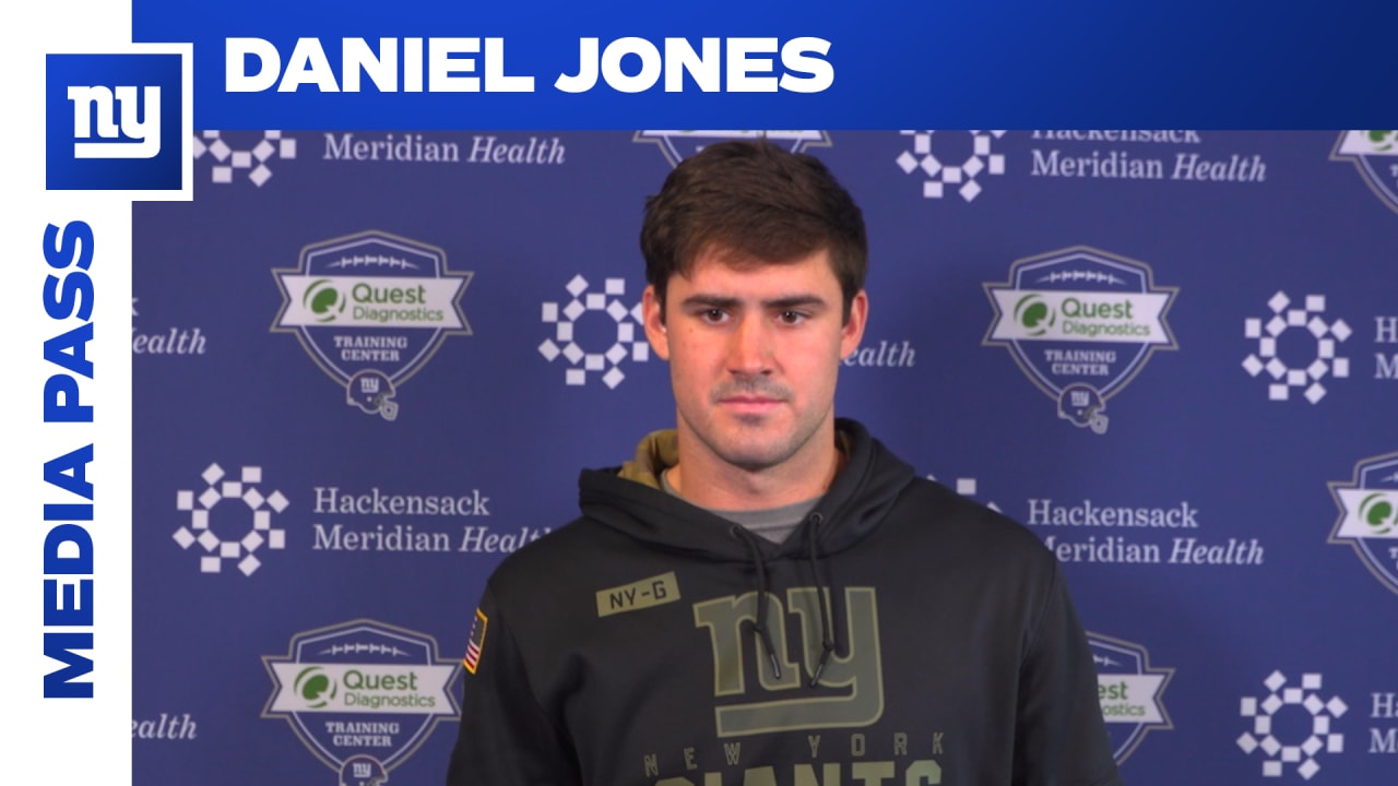 QB Daniel Jones updates neck injury