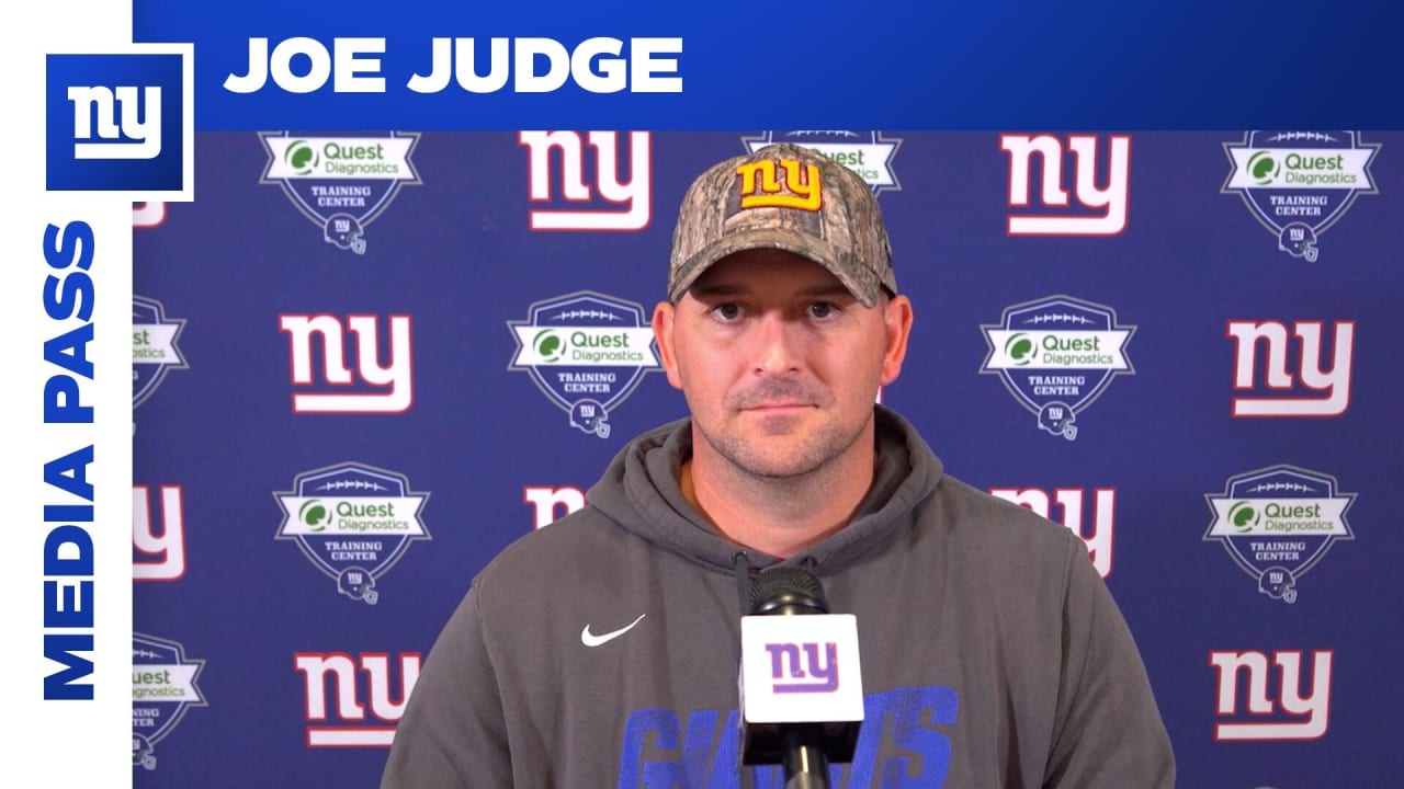 Coach Joe Judge 'excited' to practice in front of fans