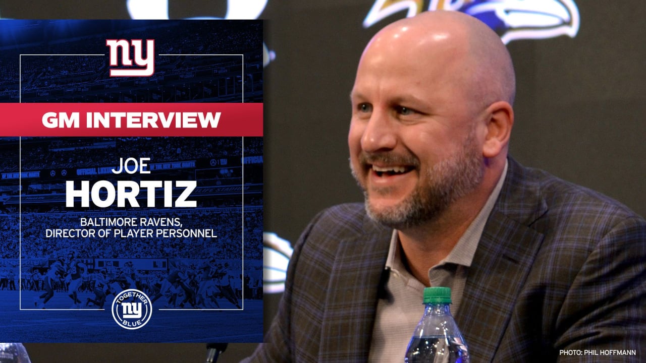 New York Giants interview Baltimore Ravens' Joe Hortiz for general manager