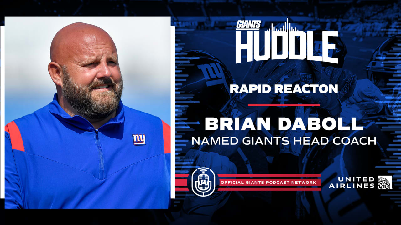 Giants Huddle | Brian Daboll rapid reaction