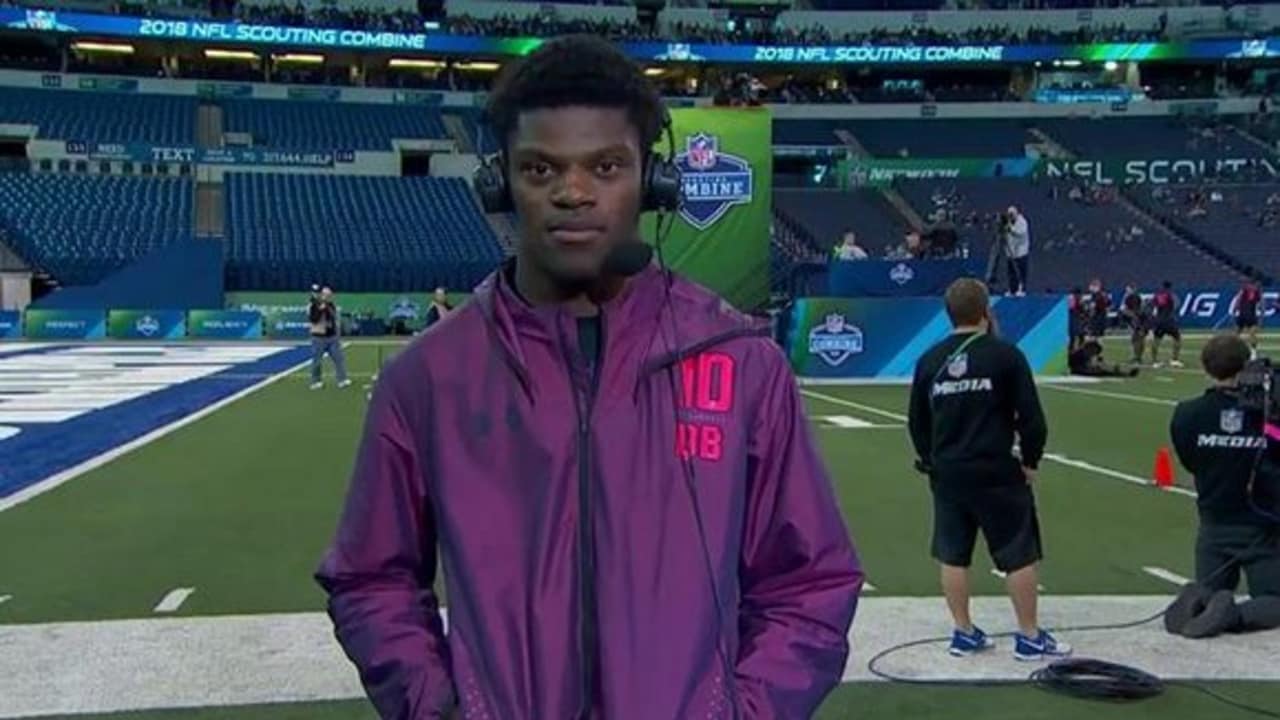 Lamar Jackson talks Combine and preparation for Draft