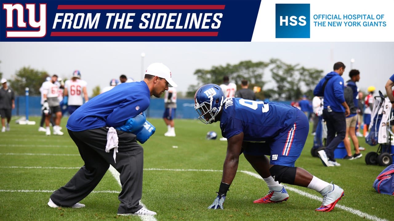 Best photos from Giants practice (9/14)
