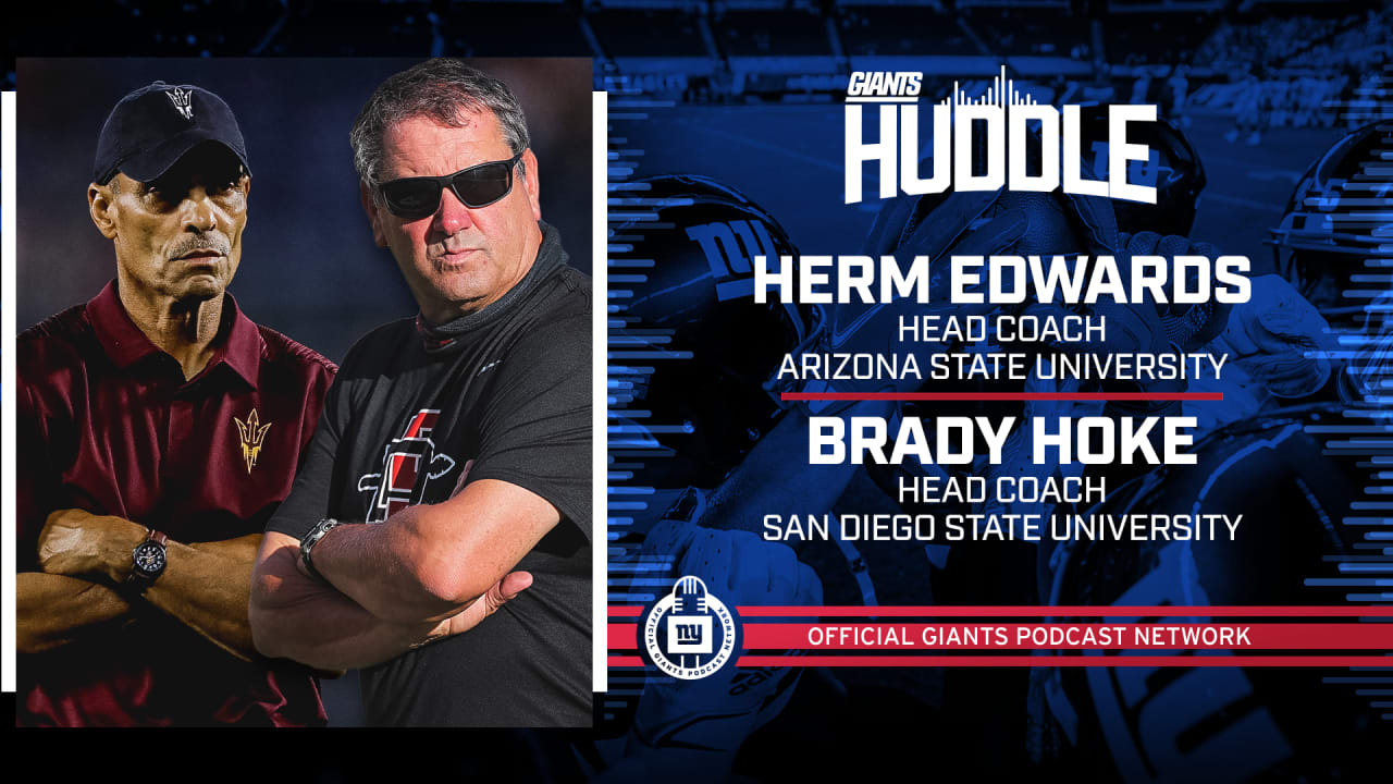 Giants Huddle | Herm Edwards & Brady Hoke on Giants' draft picks