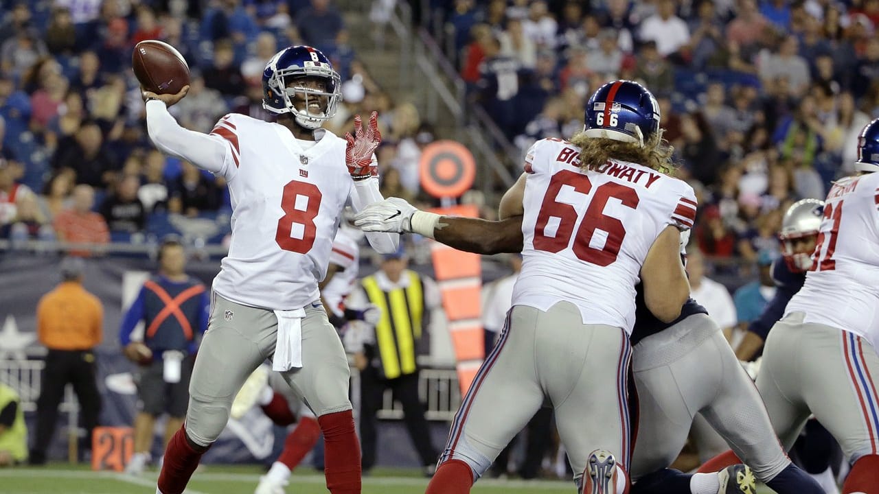 Who stood out for Giants vs. Patriots?