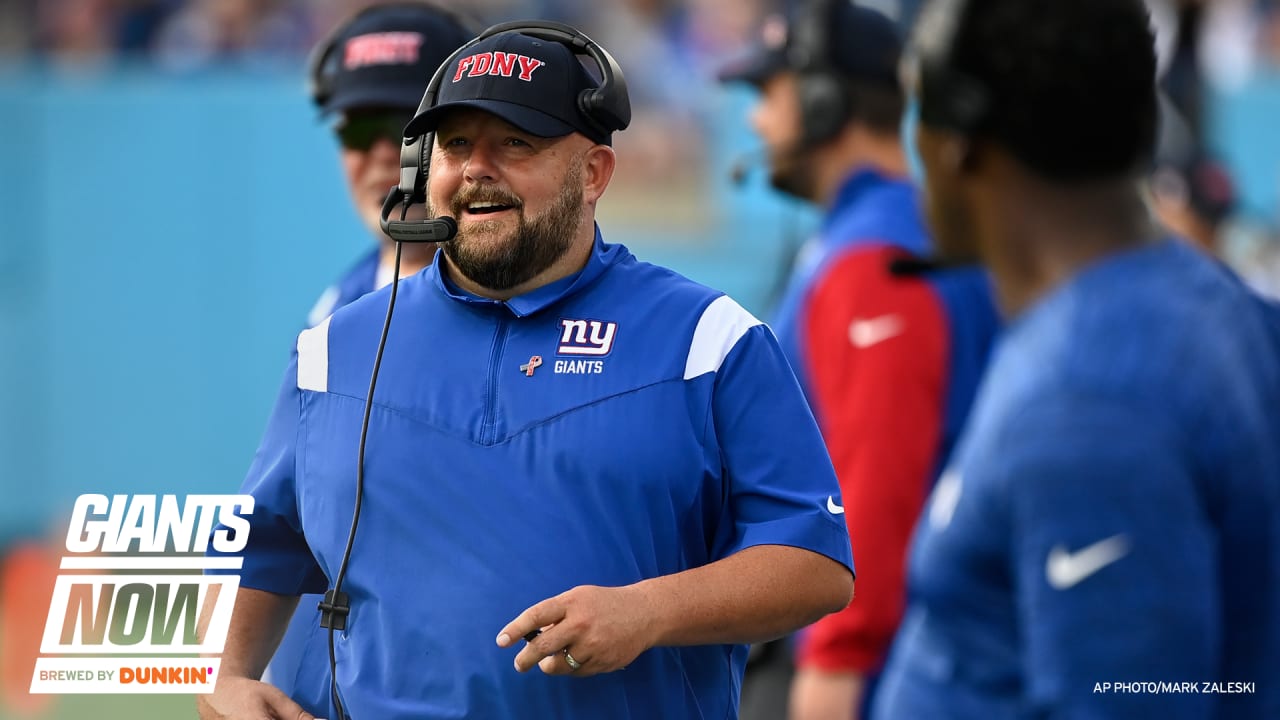 Giants Now: Brian Daboll's epic sideline reaction