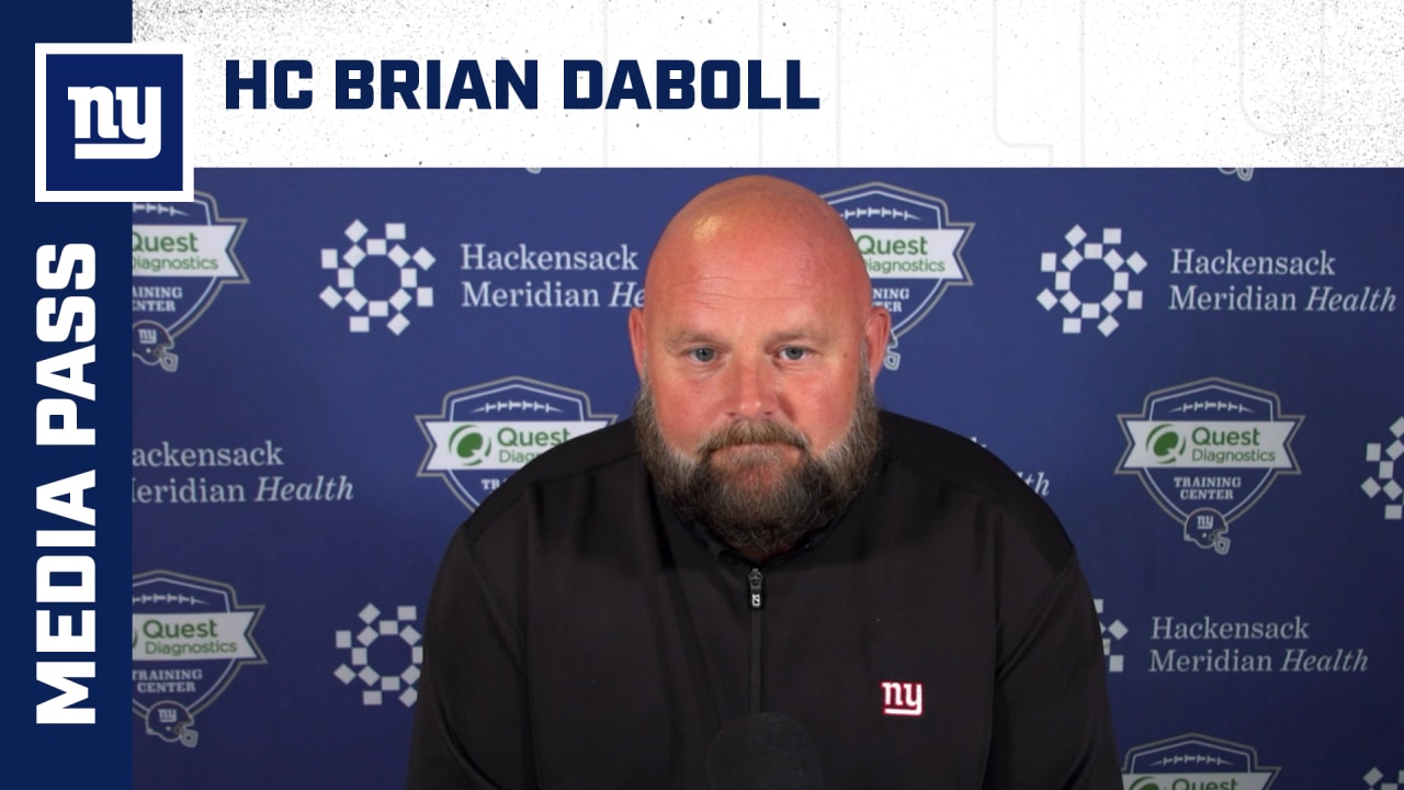 Coach Brian Daboll: 'Come back rejuvenated, ready to go'