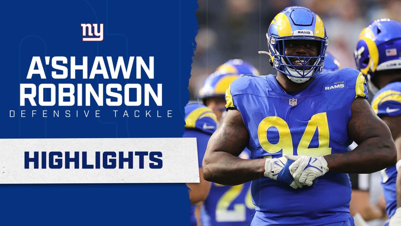 Highlights: DL A'Shawn Robinson's top career plays