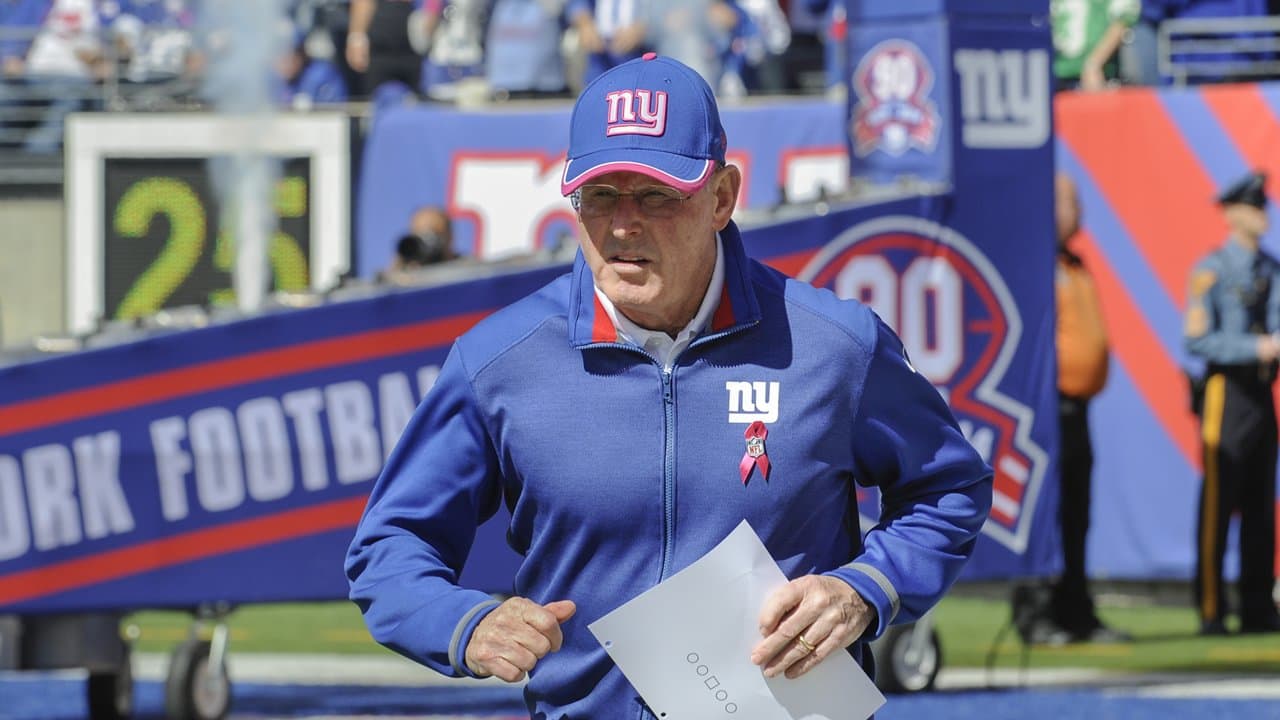 Tom Coughlin through the years