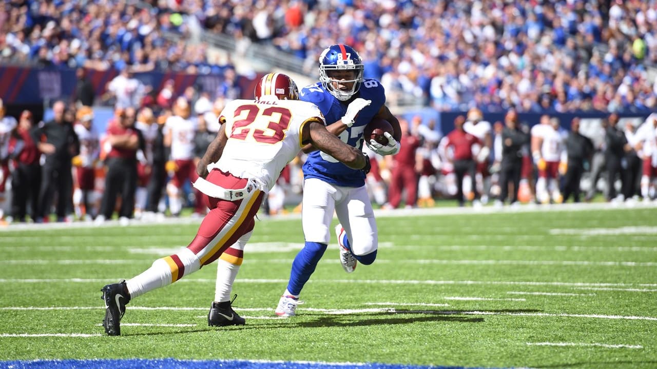 From the sidelines: Giants vs. Redskins