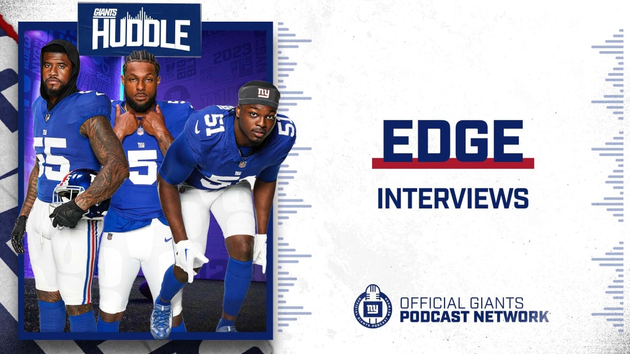 Giants Huddle | Edge Rusher Interviews