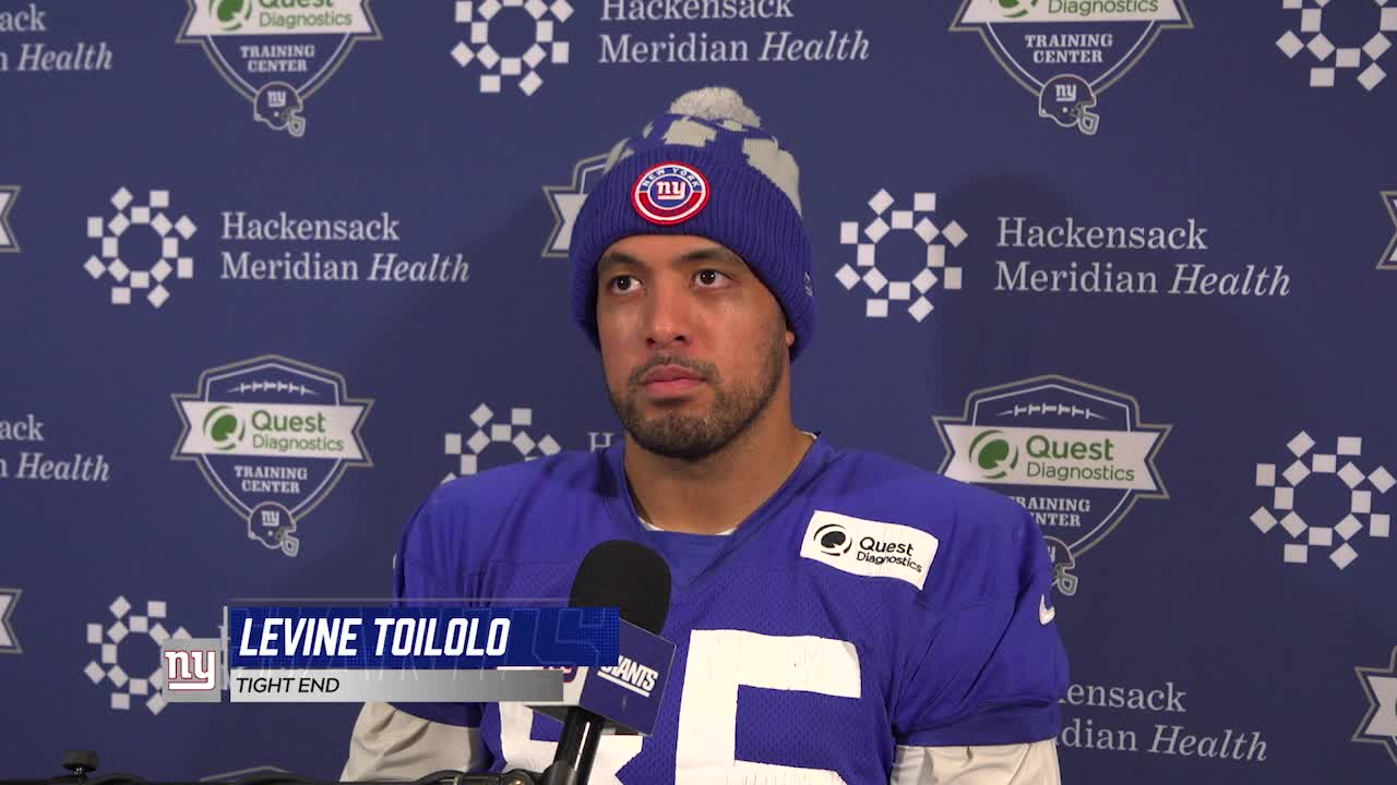 TE Levine Toilolo on his approach to three tight end sets