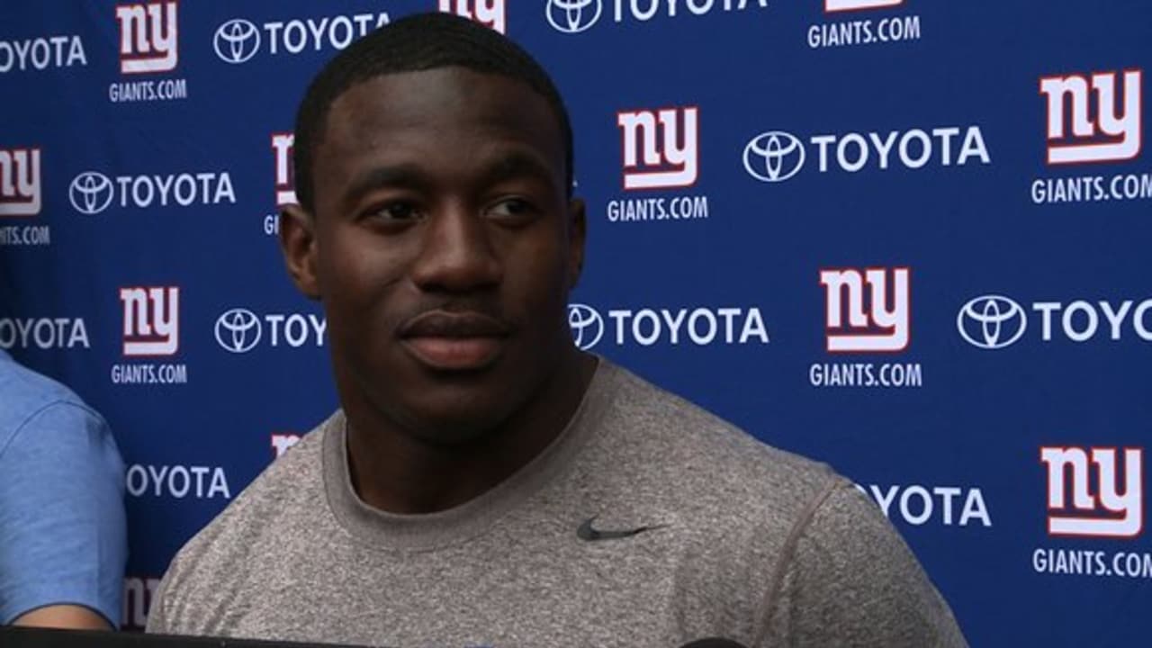 RB David Wilson on Day 2 of camp