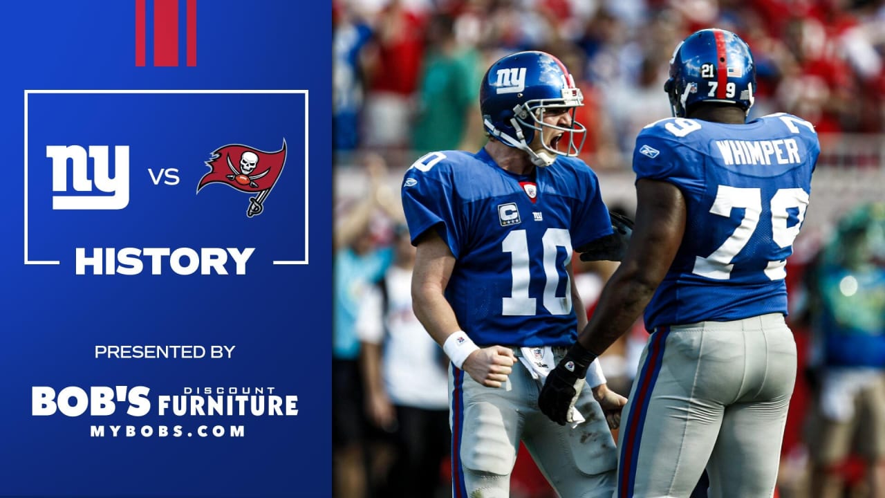 2021 Schedule Preview: Giants vs. Buccaneers History