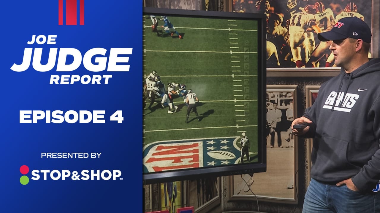 Joe Judge Report: Coach breaks down film