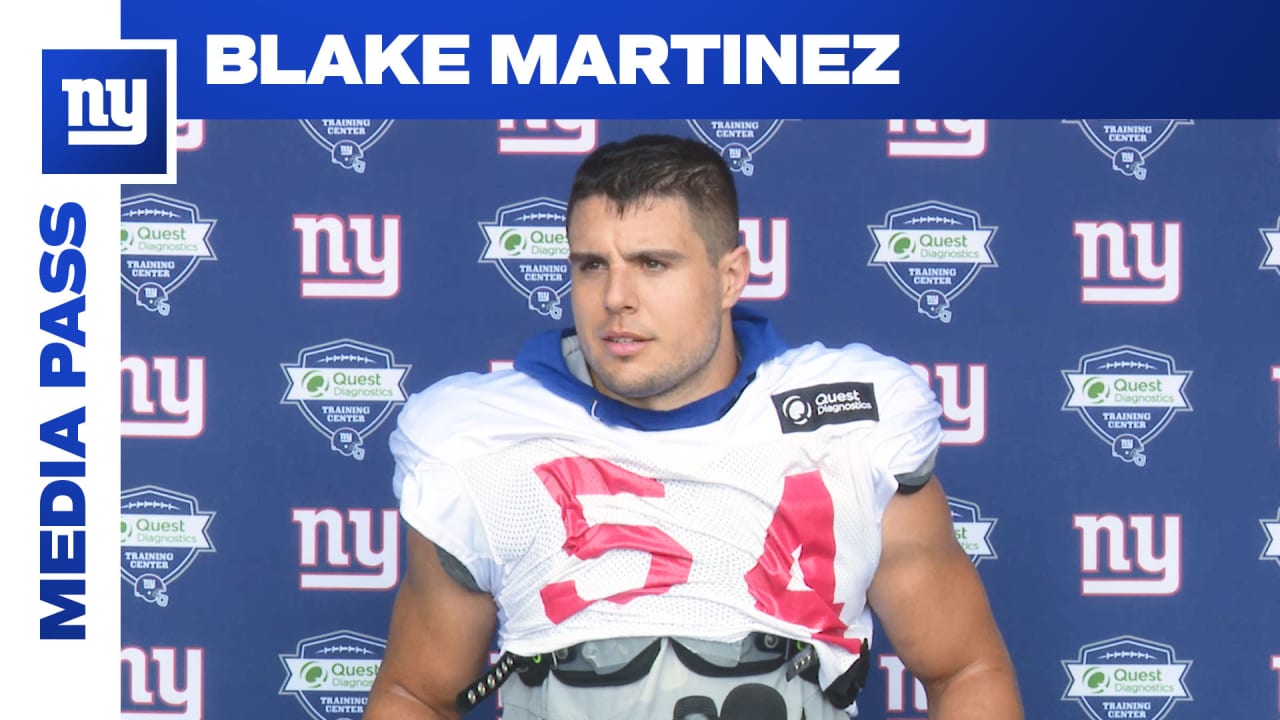 LB Blake Martinez on Kyle Pitts: 'He's a freak'