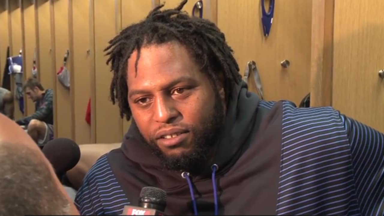 DT Mike Patterson on stopping the run