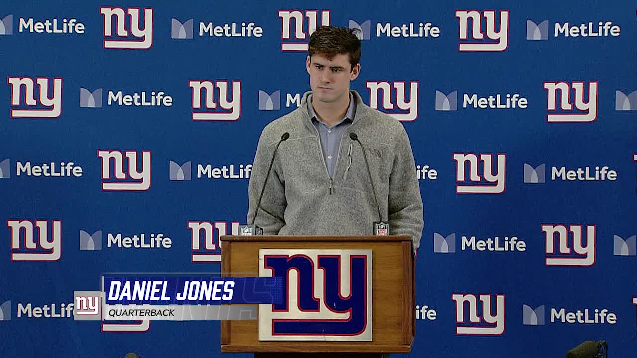 Daniel Jones discusses his rookie season