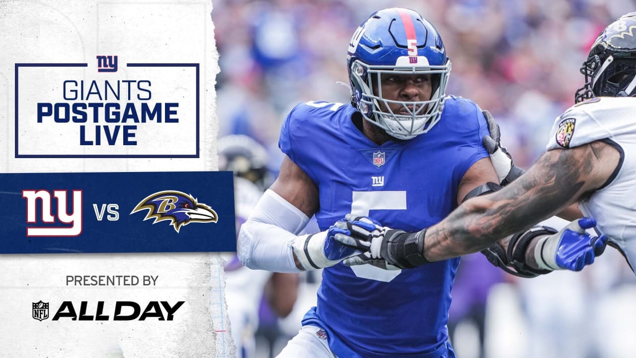 Giants Postgame Live: Takeaways from Week 6 win