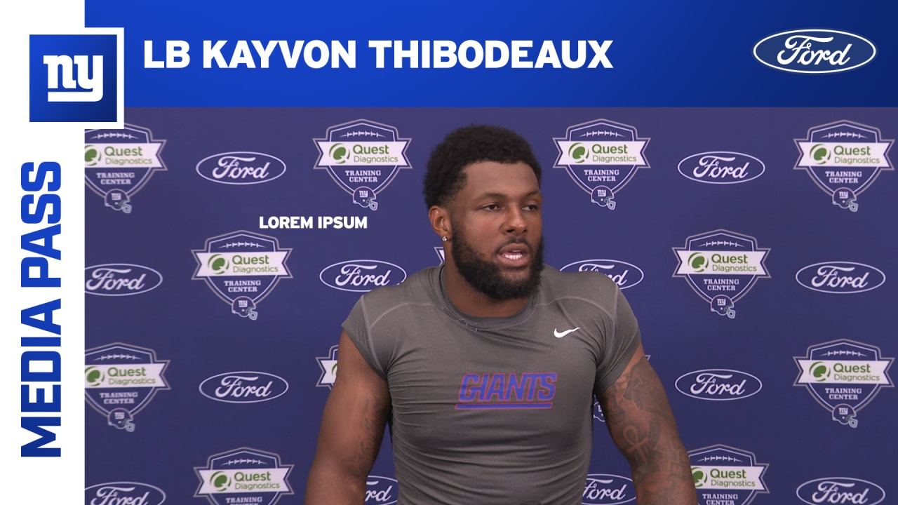 LB Kayvon Thibodeaux on facing Andrew Thomas, Evan Neal
