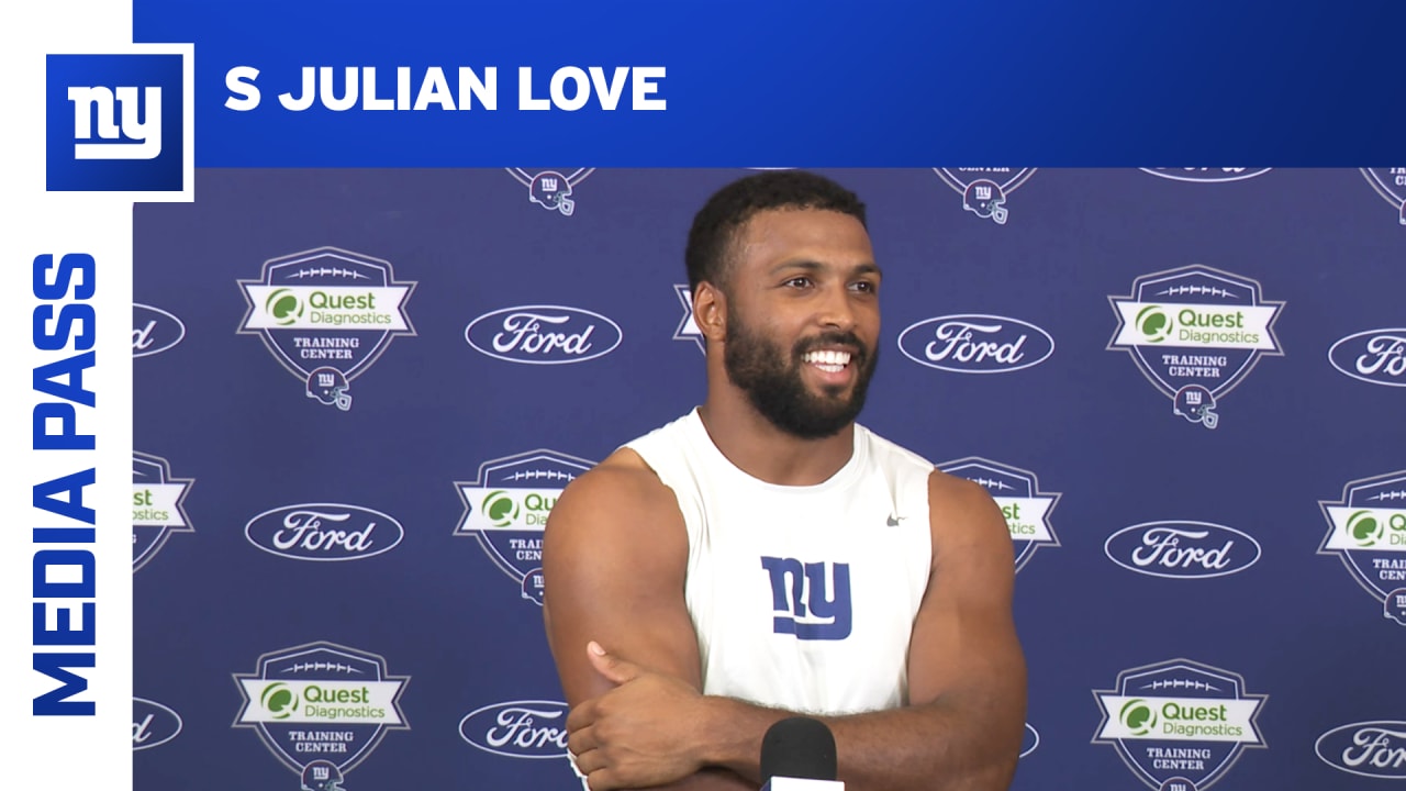 S Julian Love gets emotional about being voted captain for 1st time