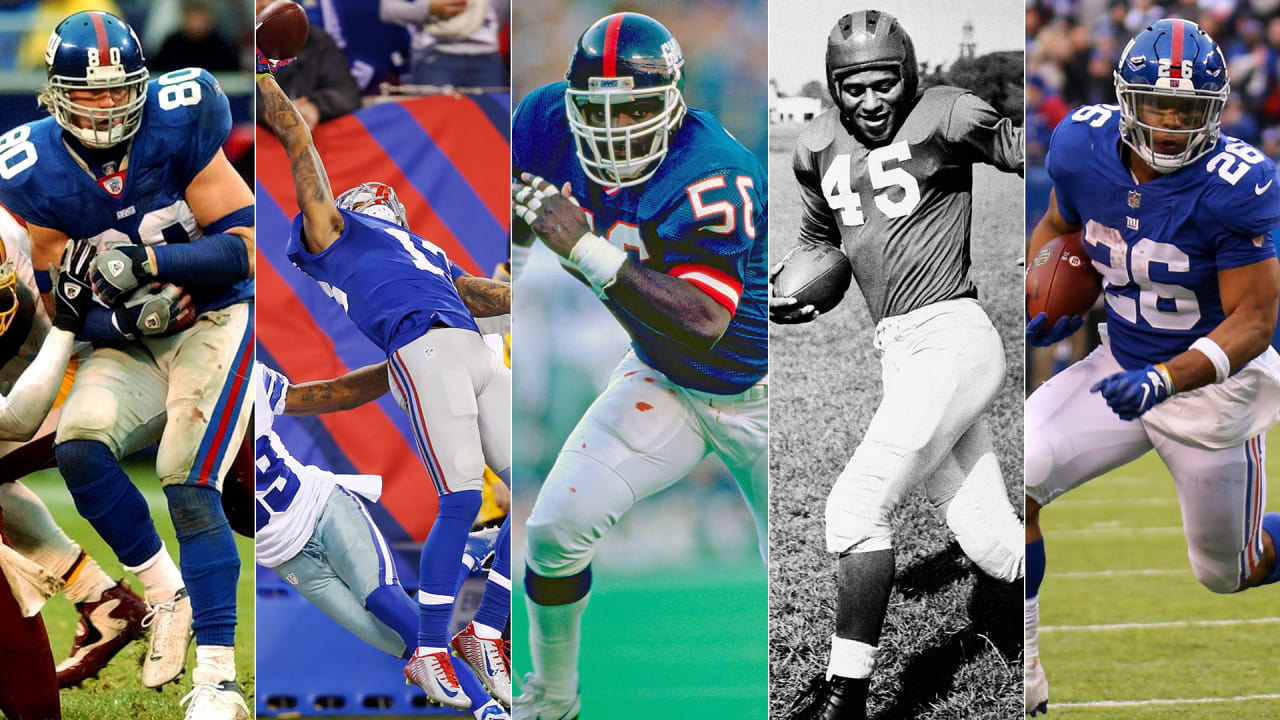 Who had the best rookie season in Giants' history?