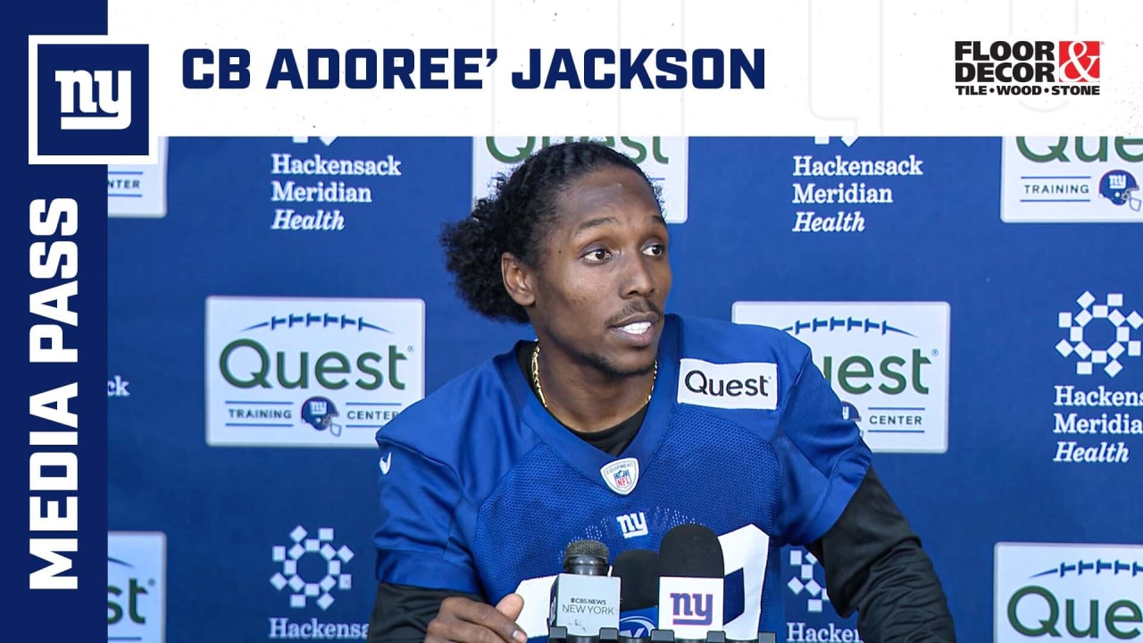 CB Adoree' Jackson on mentoring Deonte Banks