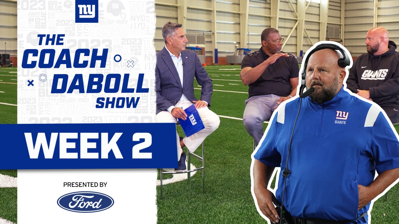 The Coach Daboll Show: Previewing Week 2 vs. Cardinals