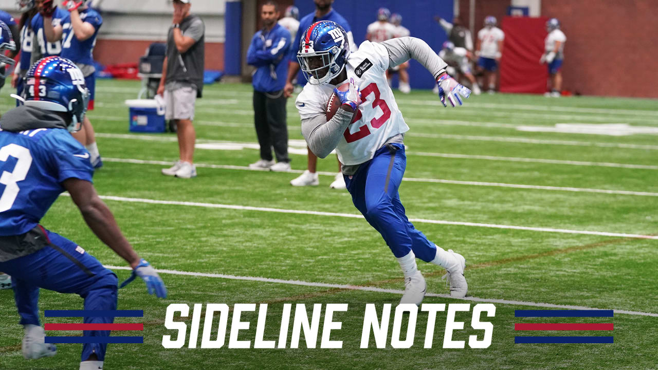 Sideline Notes: Giants wrap up OTAs